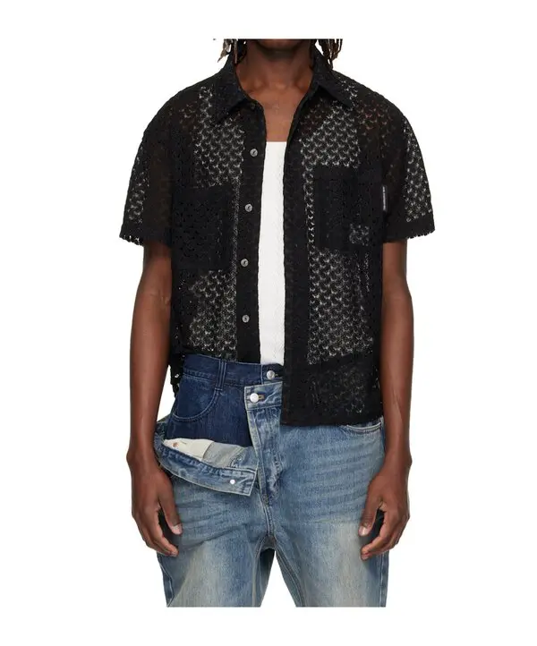 Andersson Bell Open-knit Shirt