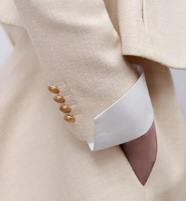 Dior Peplum Jacket With Médaillon Buttons