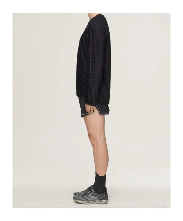 Y3 Reversible Waffle-knit T-shirt