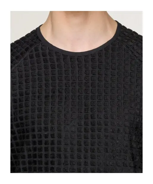 Y3 Reversible Waffle-knit T-shirt