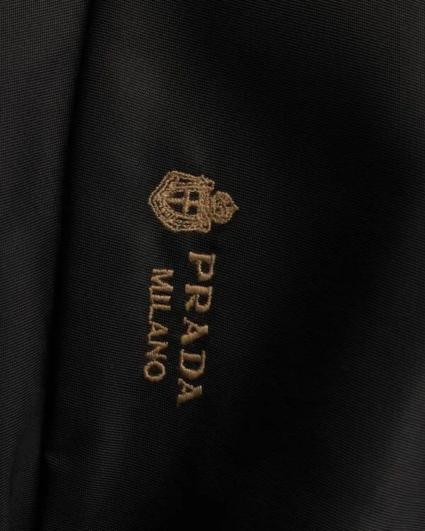 Prada Reversible Re-nylon And Camel-hair Bucket Hat