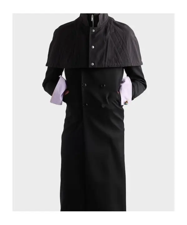 Prada Hooded Short Cape