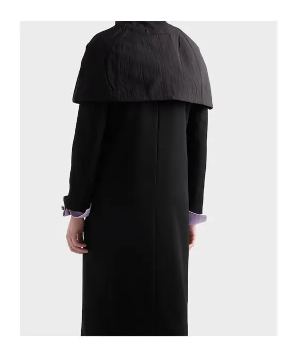 Prada Hooded Short Cape