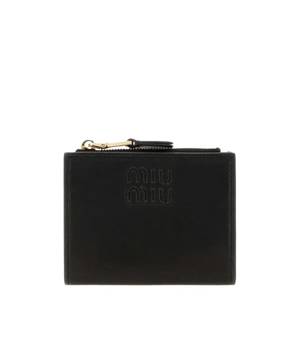 Miu Miu Logo-embossed Zip-fastening Wallet