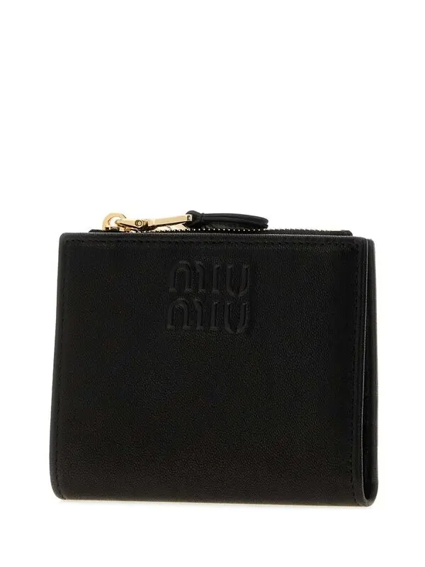 Miu Miu Logo-embossed Zip-fastening Wallet