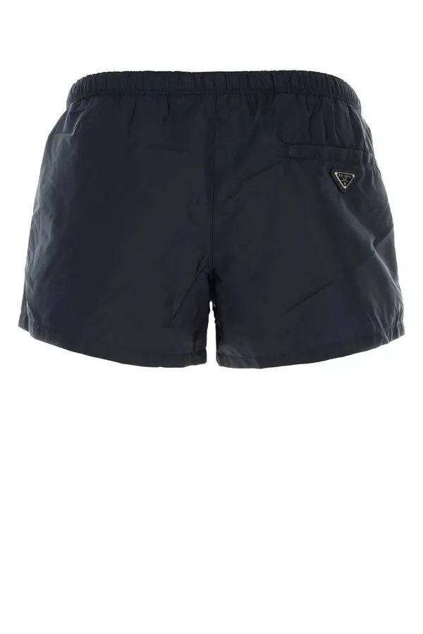 Prada Triangle-logo Swim Shorts