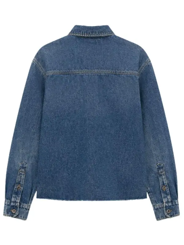 Miu Miu Long-sleeve Denim Shirt
