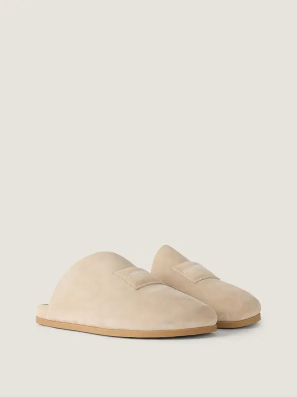 Givenchy Puffy Mules In Suede