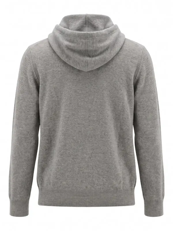 Brunello Cucinelli Long-sleeved Hooded Knit Sweater