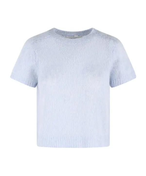 LISA YANG Short-sleeved Sweater - Blue