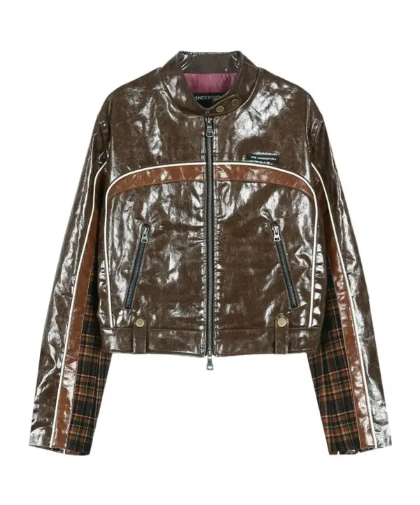 Andersson Bell Circuit Track Faux Leather Jacket