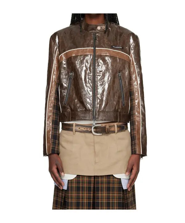 Andersson Bell Circuit Track Faux Leather Jacket