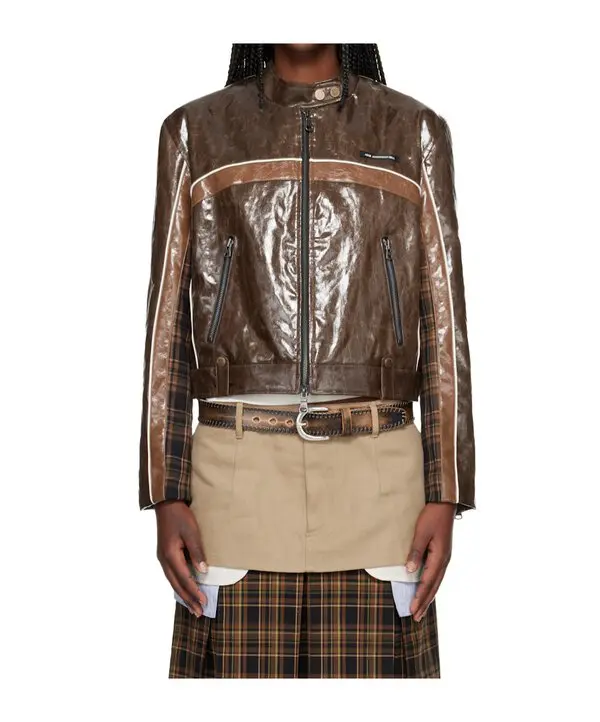 Andersson Bell Circuit Track Faux Leather Jacket