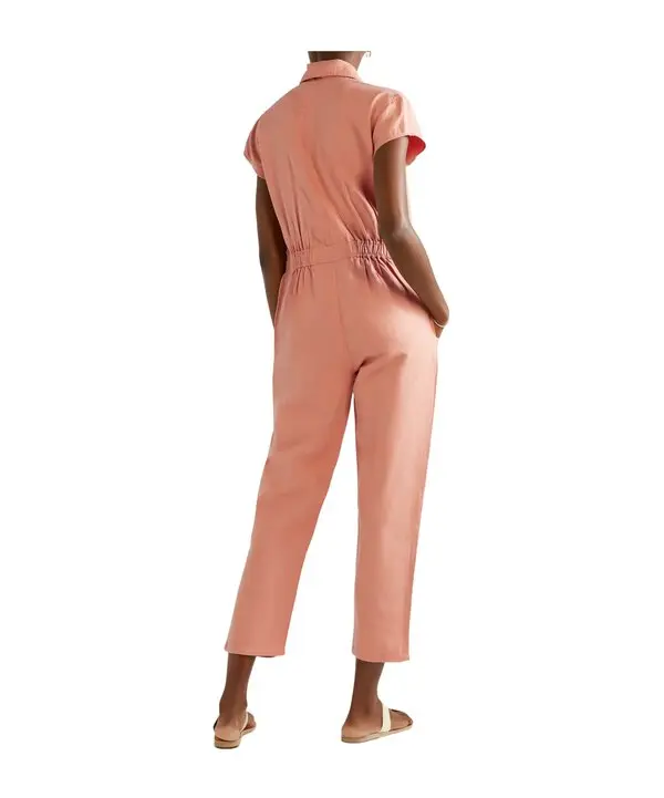 APIECE APART Cotton And Linen-blend Twill Jumpsuit