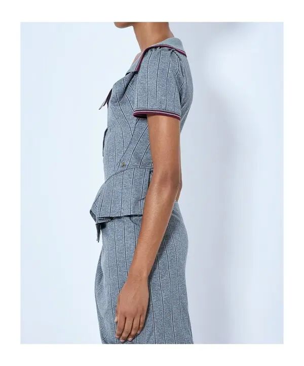 VIVIENNE WESTWOOD Monday Pinstriped Top