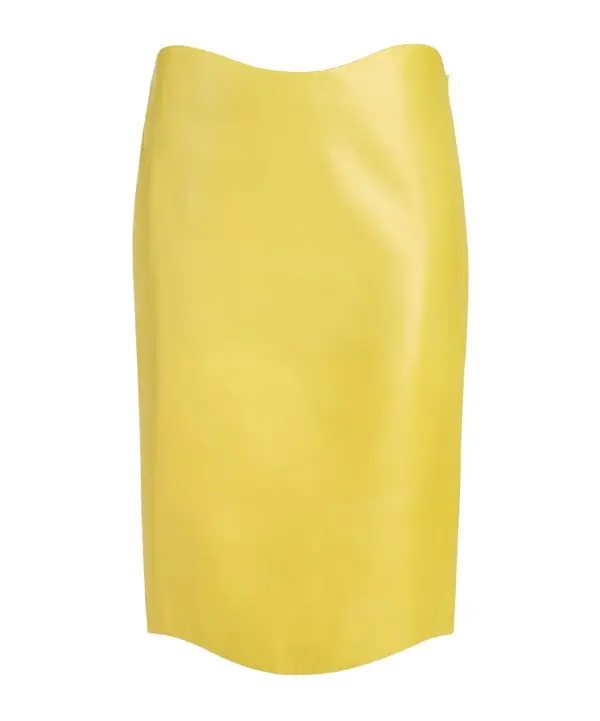 Alaïa Soft Lambskin Pencil Skirt