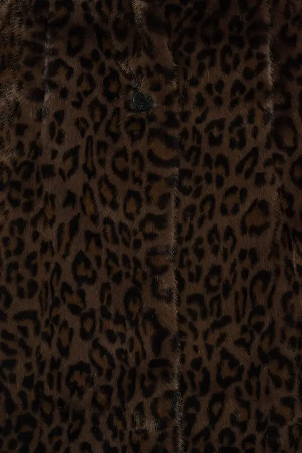 ROTATE BY BIRGER CHRISTENSEN Long Faux Fur Coats
