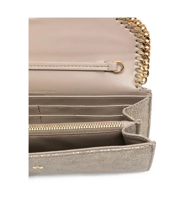 Stella McCartney Falabella Foldover Top Clutch Bag