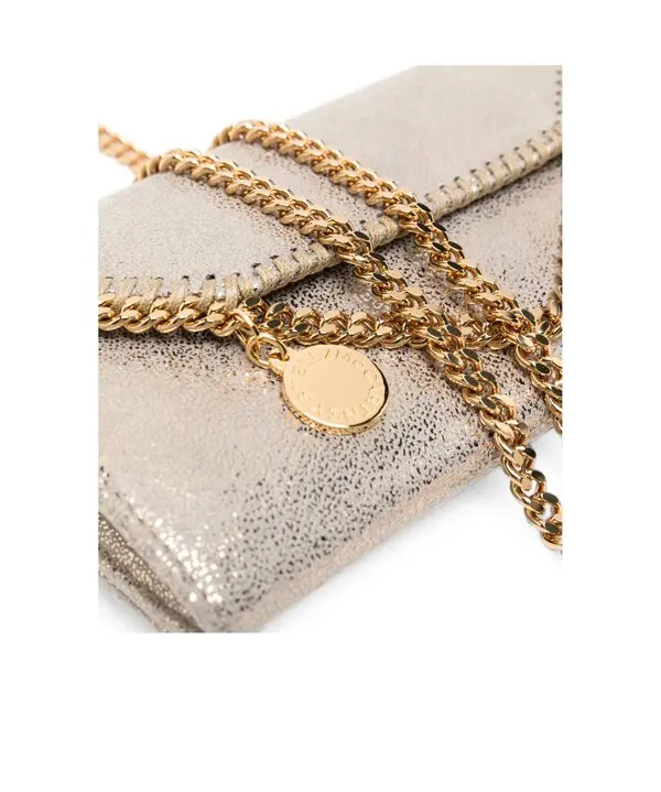Stella McCartney Falabella Foldover Top Clutch Bag