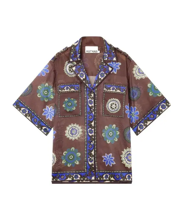 ALEMAIS Relaxed Printed Shirt - No
