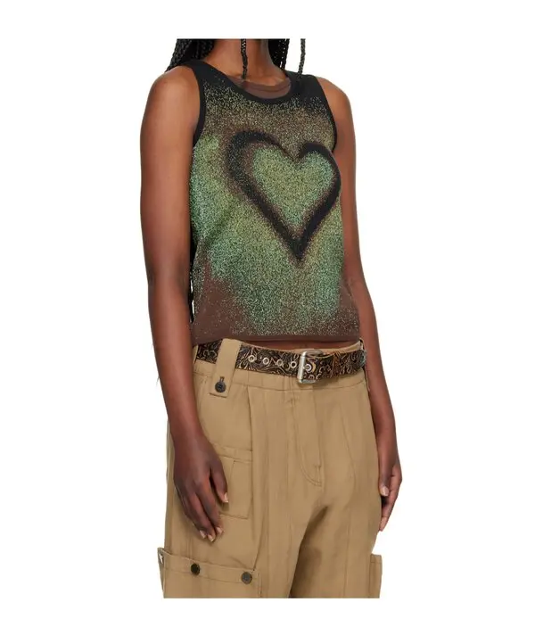 Andersson Bell Airbrush Love Tank Top