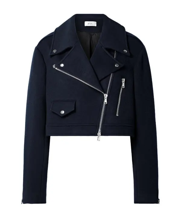 A.L.C. Cropped Biker Jacket