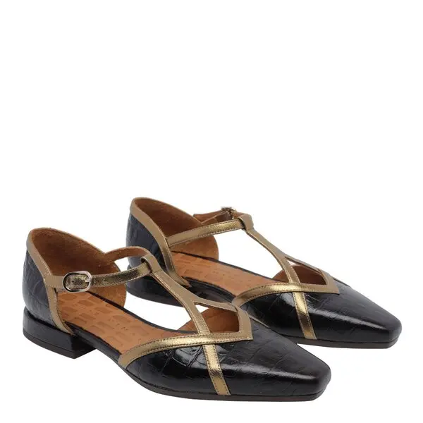 Chie Mihara Square-toe Flats