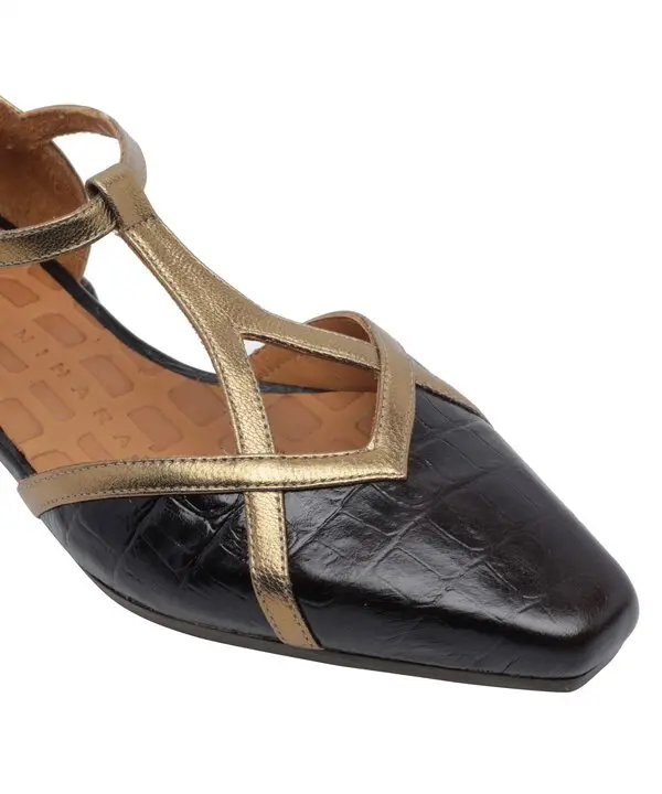 Chie Mihara Square-toe Flats