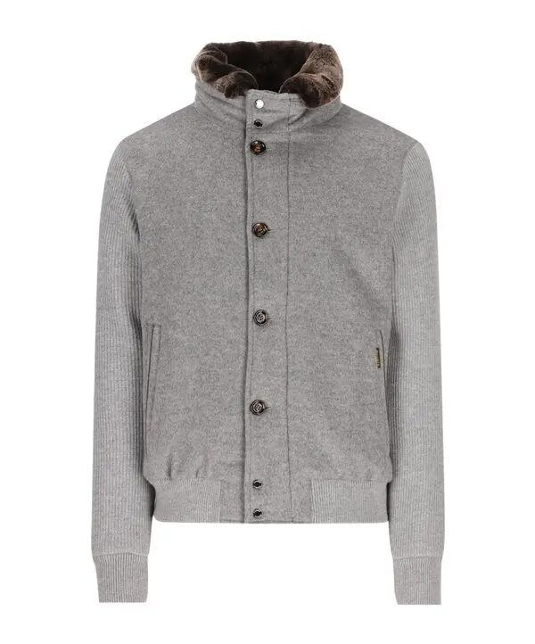 MOORER Long-sleeved Casual Jacket