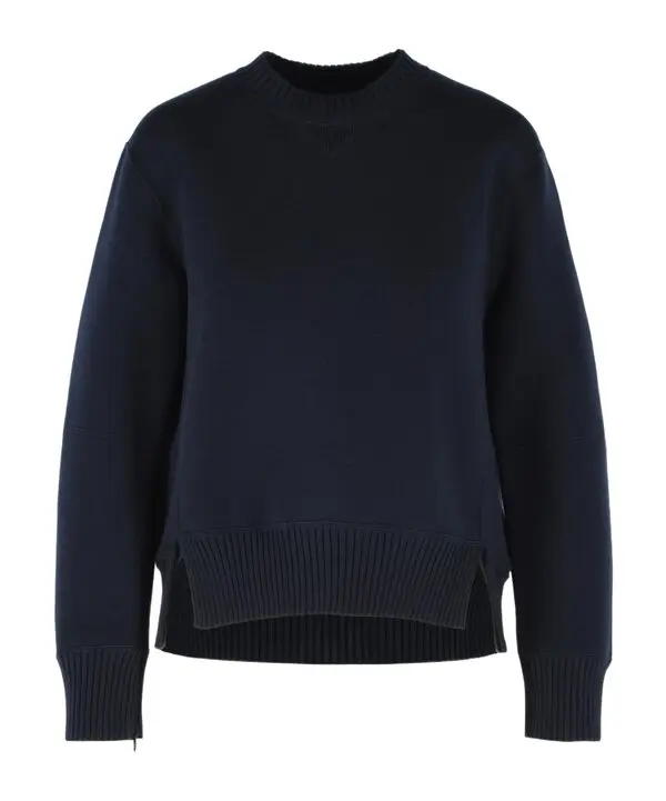 Sacai Crew-neck Knit Top