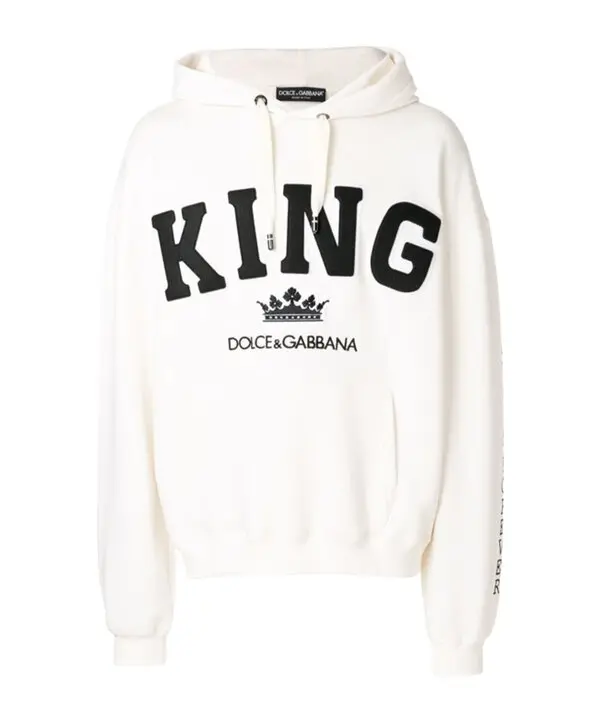 Dolce & Gabbana Hooded Long-sleeved Hoodie
