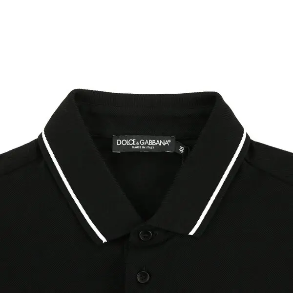 Dolce & Gabbana Polo Shirt With Lapel Short Sleeve