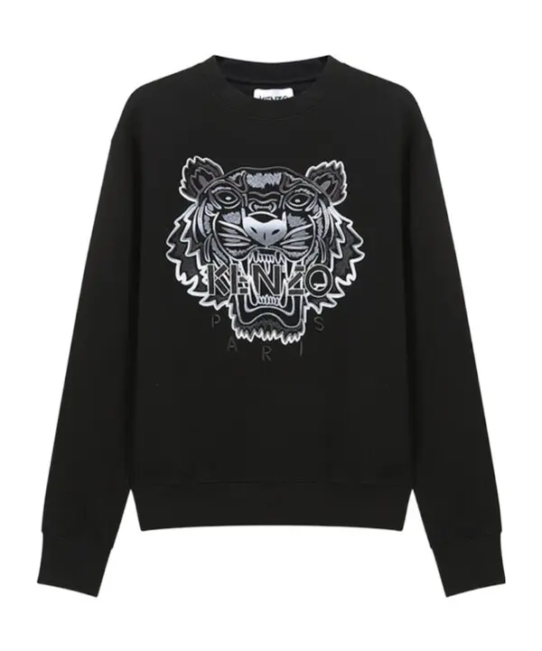Kenzo Long-sleeved Sweater With Logo Detail