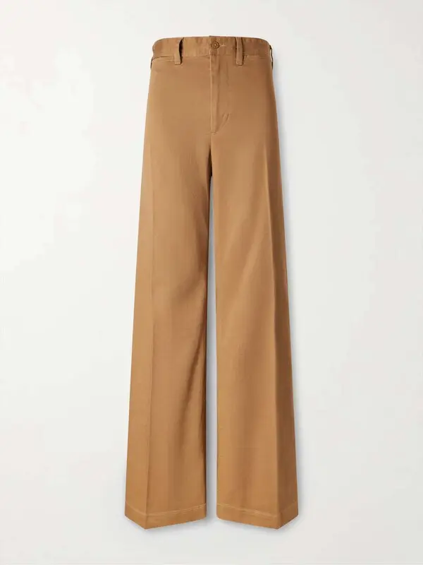 Polo Ralph Lauren Stretch Cotton-twill Flared Pants