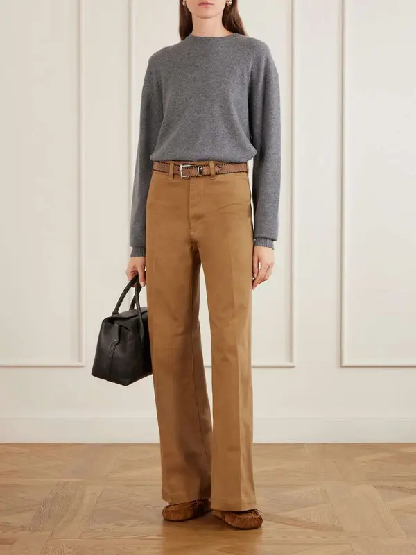 Polo Ralph Lauren Stretch Cotton-twill Flared Pants