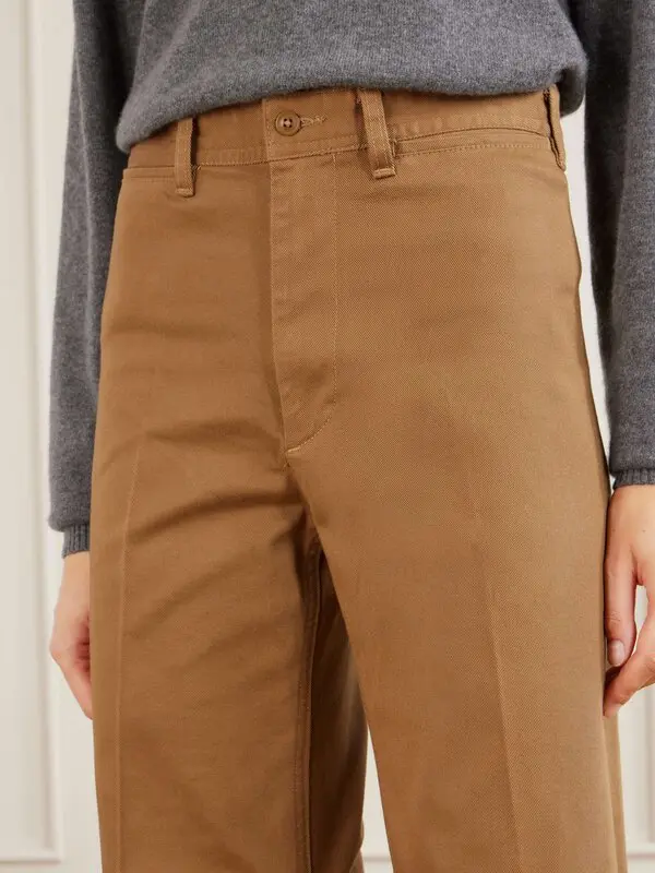 Polo Ralph Lauren Stretch Cotton-twill Flared Pants