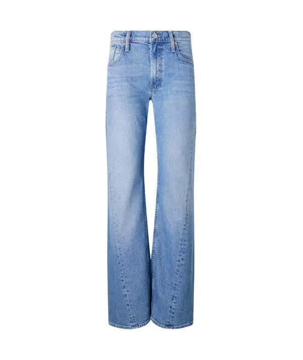 MOTHER The Bookie Twist Skimp Mid-rise Bootcut Jeans - Mid Denim