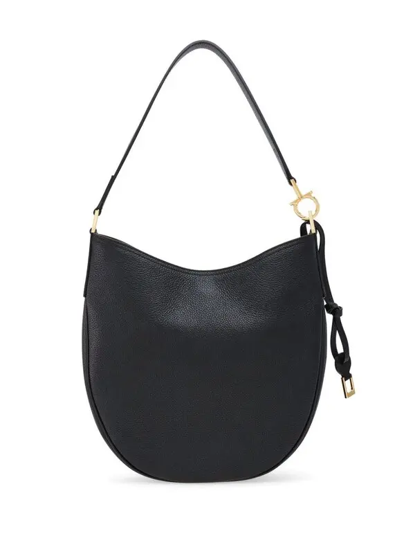 FERRAGAMO Leather Medium Hobo Bag