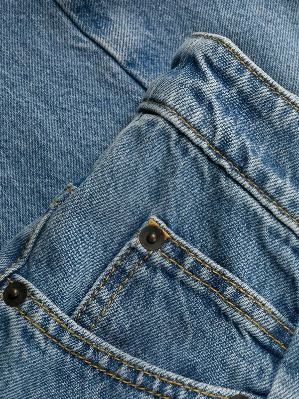 MAISON MARGIELA Wide-leg Denim Jeans - Sky Blue
