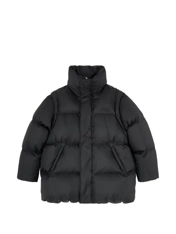 MAISON MARGIELA Padded Down Jacket With Stand Collar