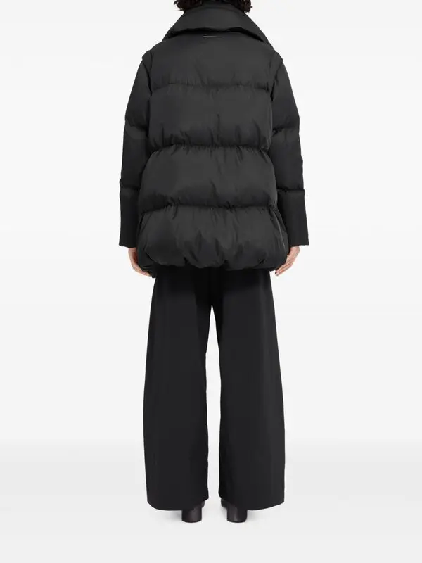 MAISON MARGIELA Padded Down Jacket With Stand Collar