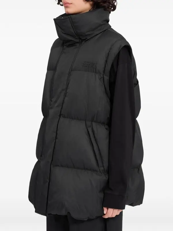 MAISON MARGIELA Padded Down Jacket With Stand Collar