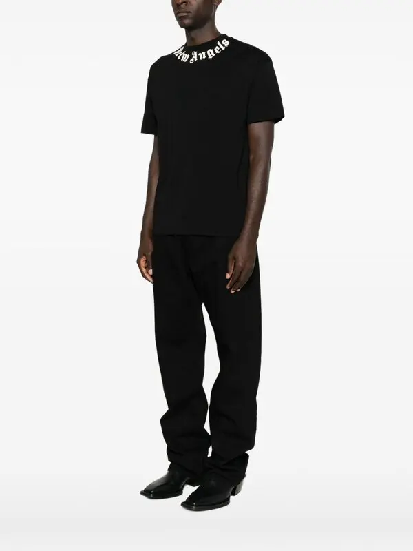 Palm Angels Logo Cotton T-shirt