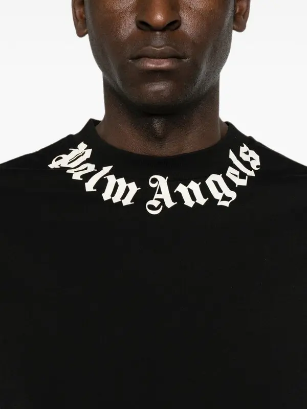 Palm Angels Logo Cotton T-shirt