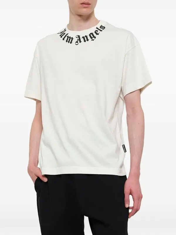 Palm Angels Logo Cotton T-shirt