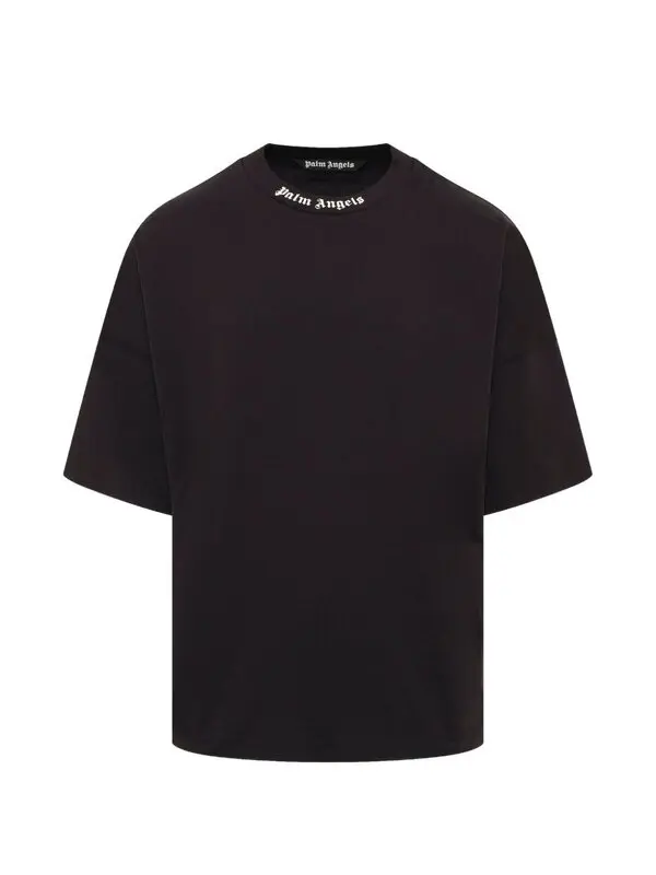 Palm Angels Logo Cotton T-shirt
