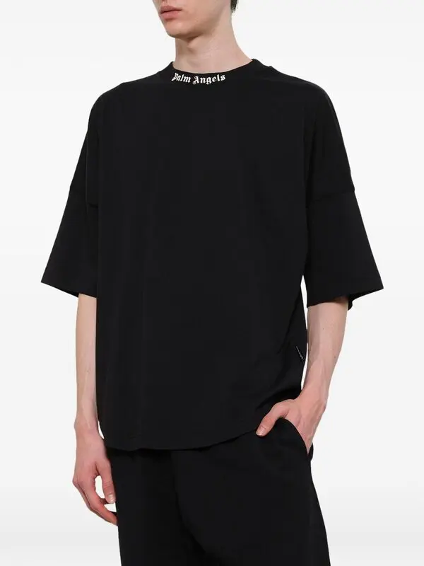Palm Angels Logo Cotton T-shirt