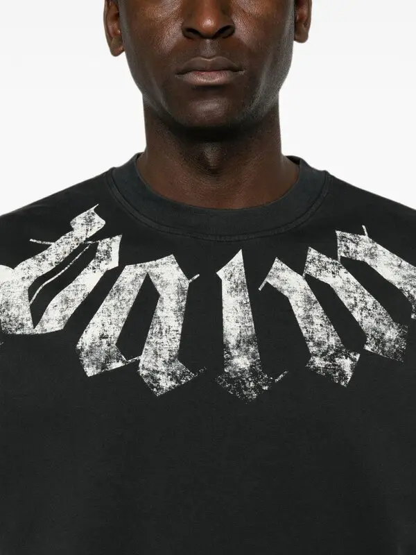 Palm Angels Logo Cototn T-shirt