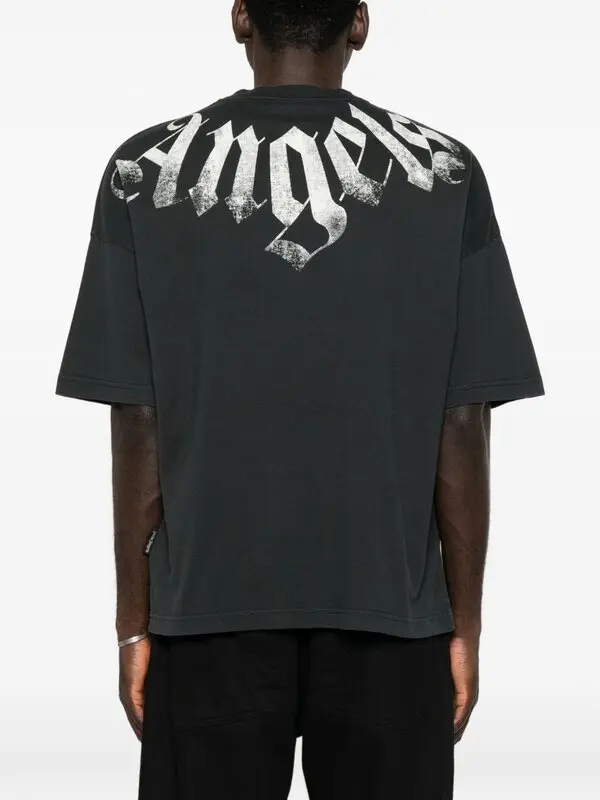 Palm Angels Logo Cototn T-shirt