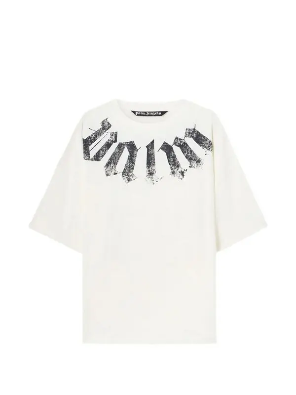 Palm Angels Logo Cototn T-shirt